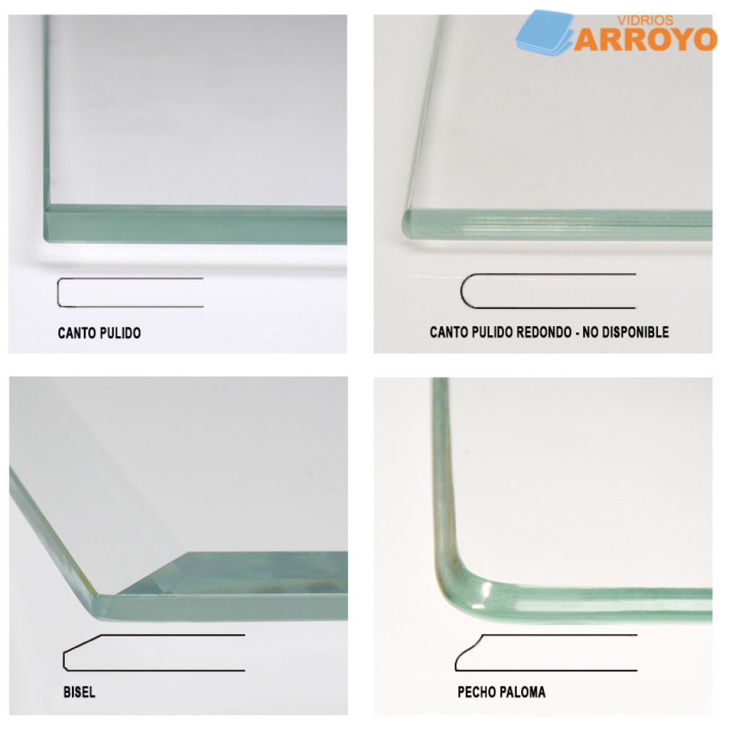 Cristal 4mm Incoloro - Vidrios Arroyos